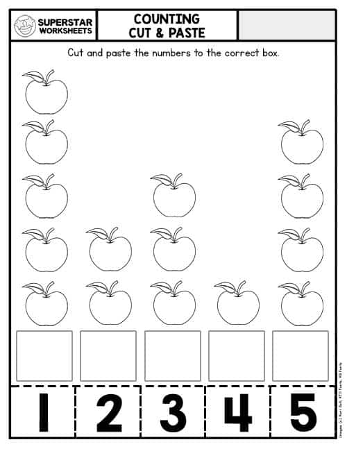 Free Printable Cut And Paste The Missing Numbers | Printable Calendar 2025